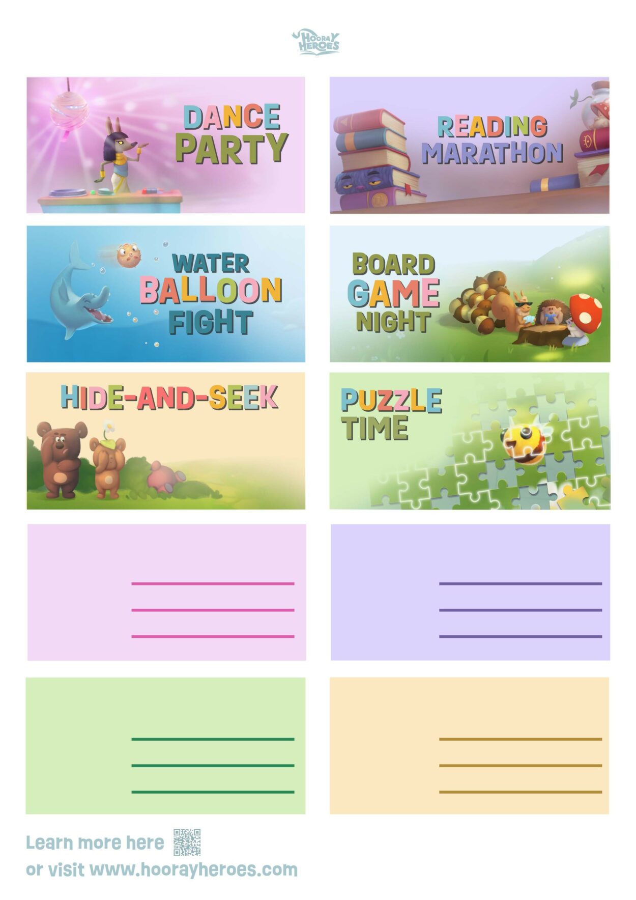 Hooray! Adventure Jar! - Hooray Heroes